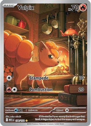 Vulpix 138/132 - Holofoil ME01 Mega Evolution - Shiny Rare — KadOone